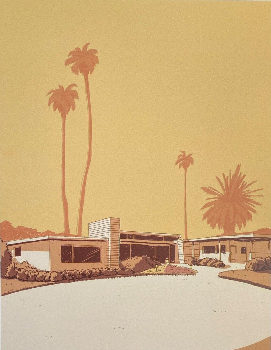 Palm Springs Frank Sinatra's House Print – FORMA LA