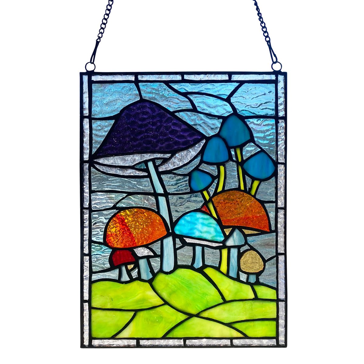 Magical Mushrooms Stained Glass Mosaic – FORMA LA