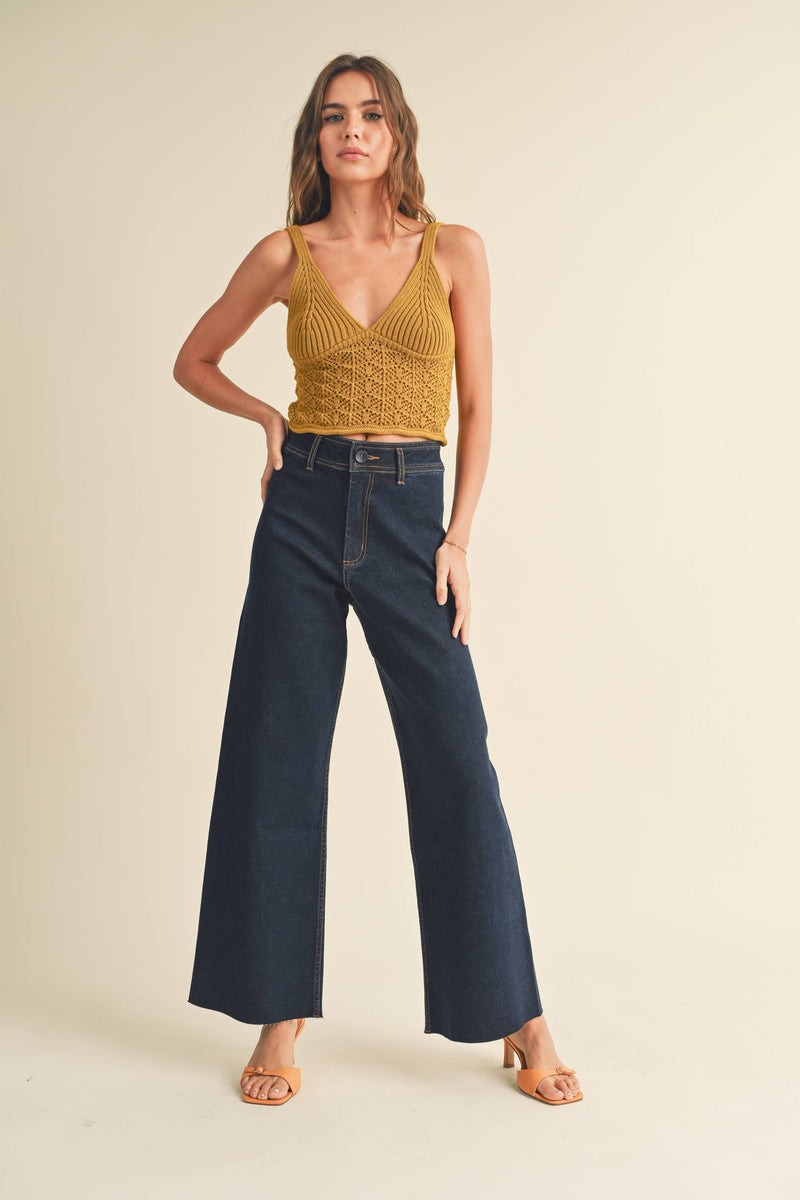 Lyra Stretched Indigo Jeans – FORMA LA